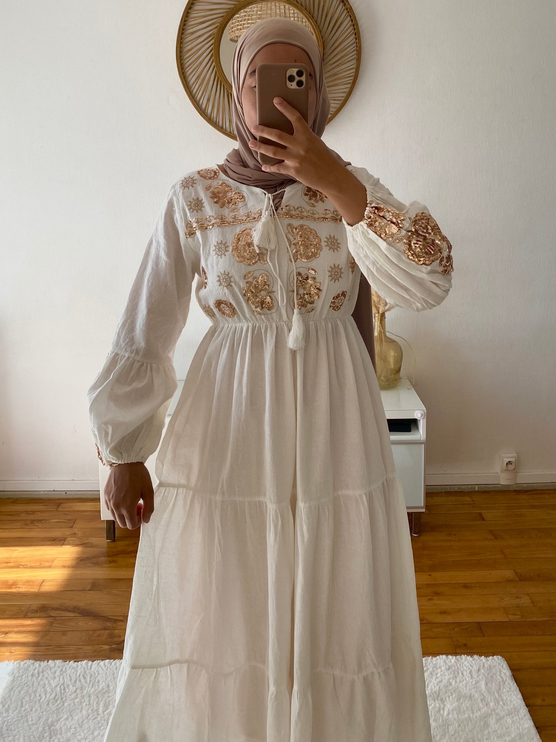 Robe Hanissa Blanche – Hanissa Collection